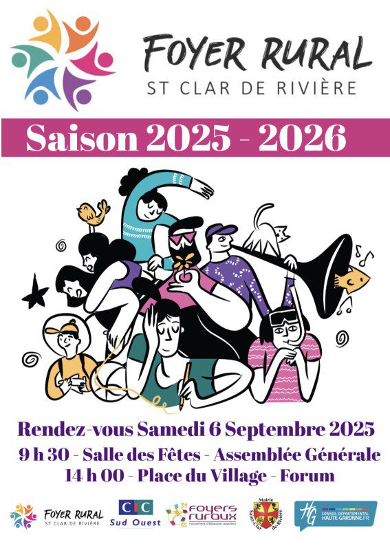 BROCHURE 2025-2026 - Foyer Rural de St Clar de Rivière